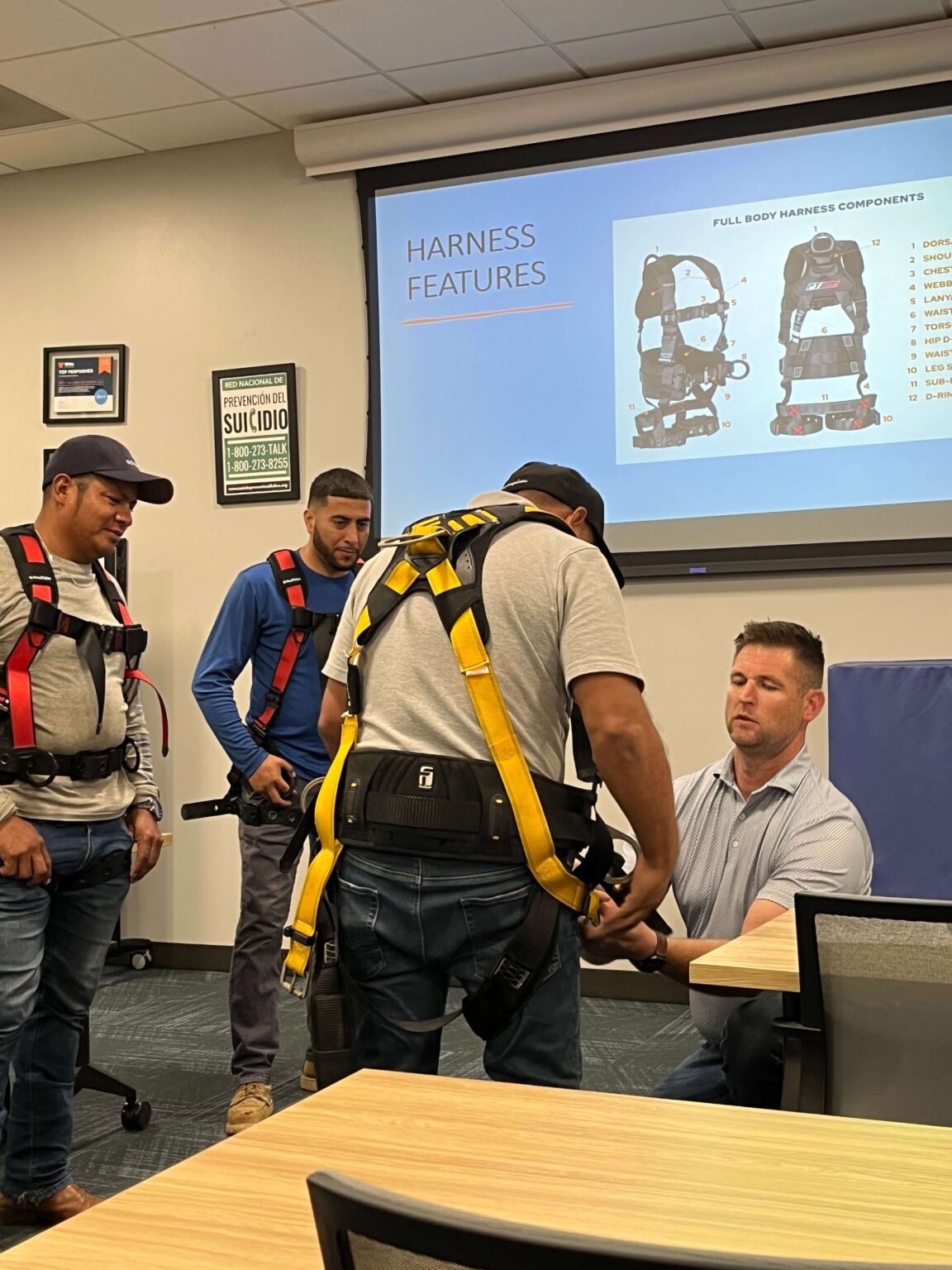 New Hires Receive Fall Protection Training Before Going To BCS Jobsites ...