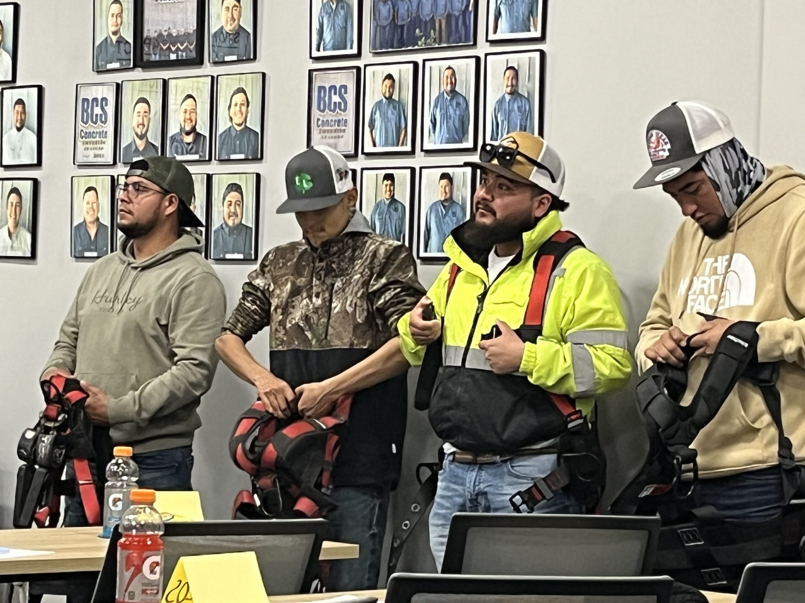 New BCS Finishers Receive Fall Protection Training During Winter ...