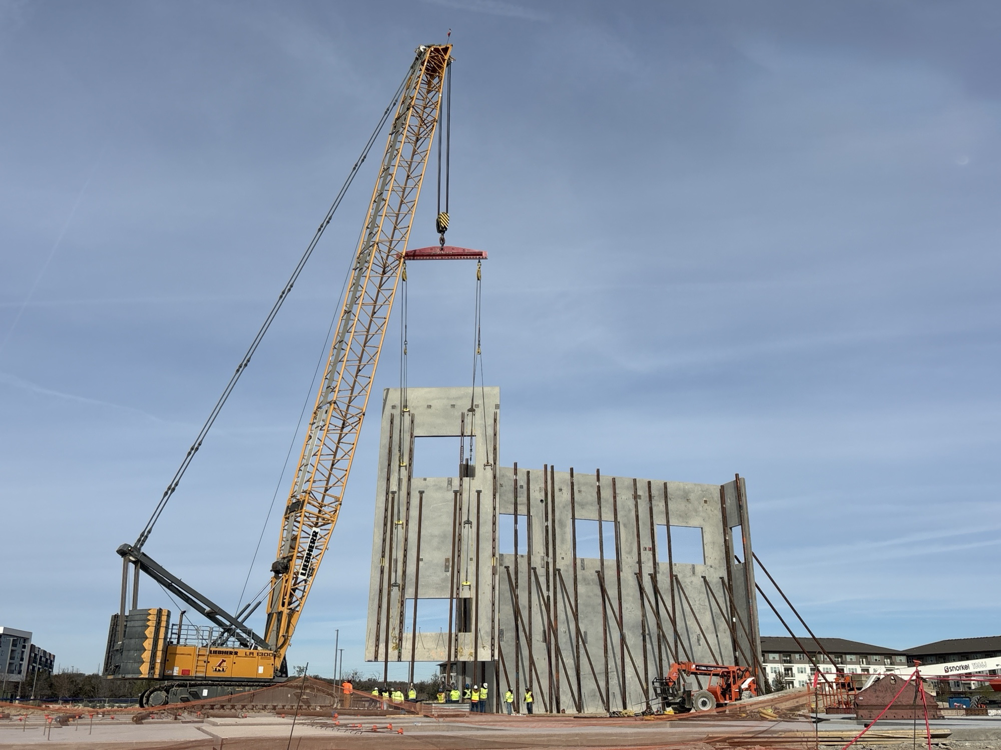BCS Starts Moving Panels at Billion to One Project - BCS Concrete ...
